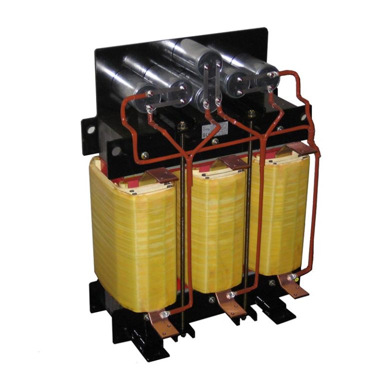 Harmonic filter reactors: Reactor for parallel filter, Notch filter